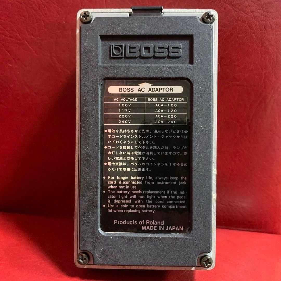 ★激レア! 初年度★極美品 1981年 BOSS GE-7 NEC C4558C