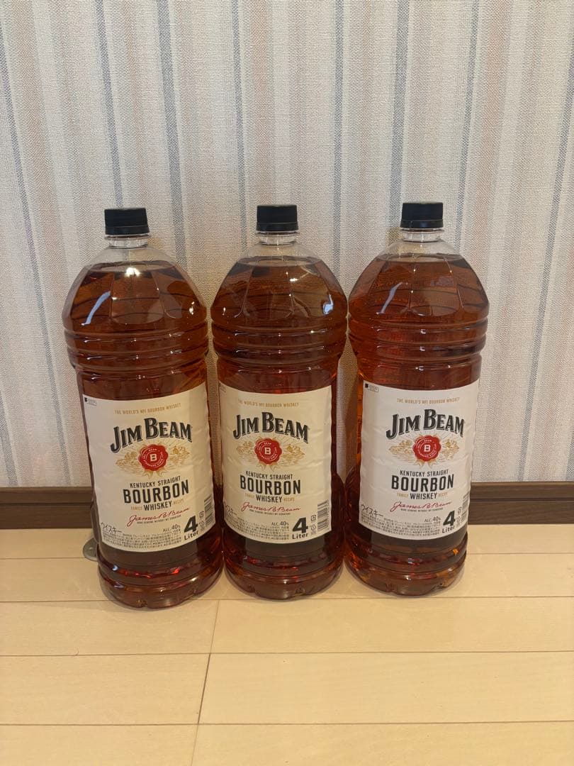 Jim Beam バーボンウイスキー 4L