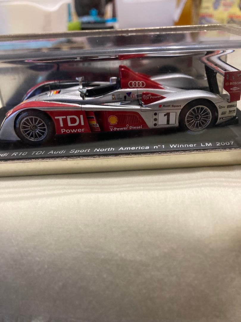 スパーク 1/43 アウディ R10 TDI LM2007 No.1 優勝