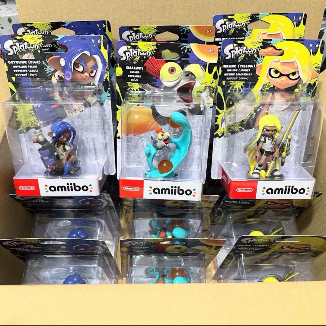 スプラトゥーン3 amiibo 18個　まとめ売り　トリプルセット
