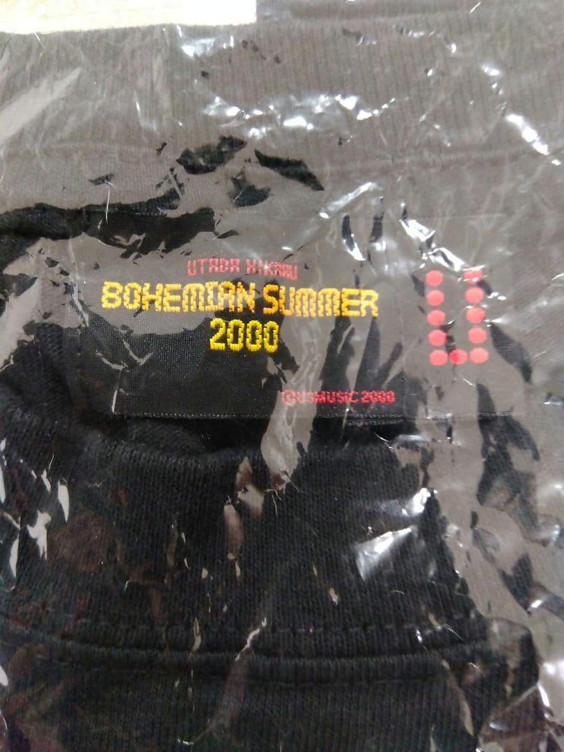 宇多田ヒカル　BOHEMIAN' SUMMER 2000 ツアーTシャツ