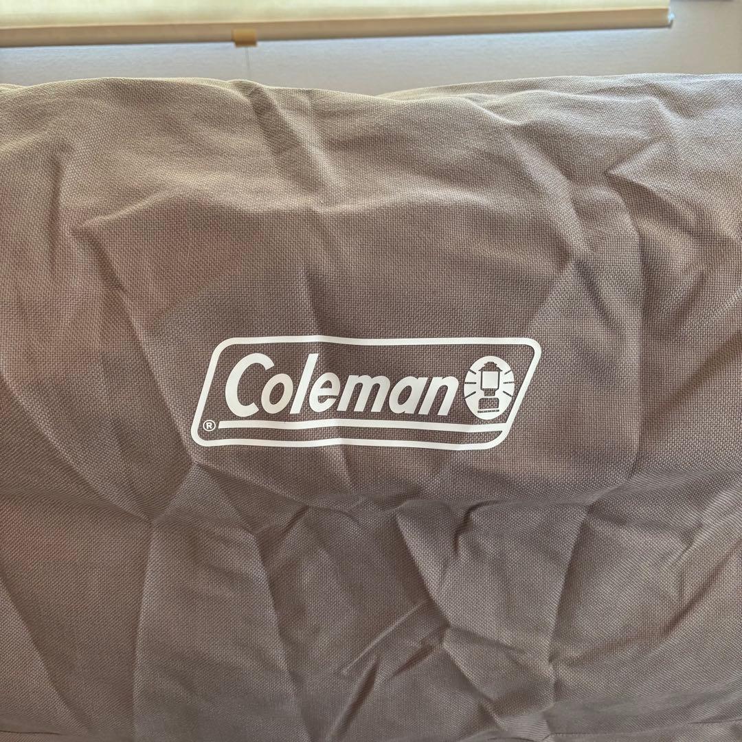Coleman エアカウチ ダブル グレージュ 収納袋付 コールマン エアソファ