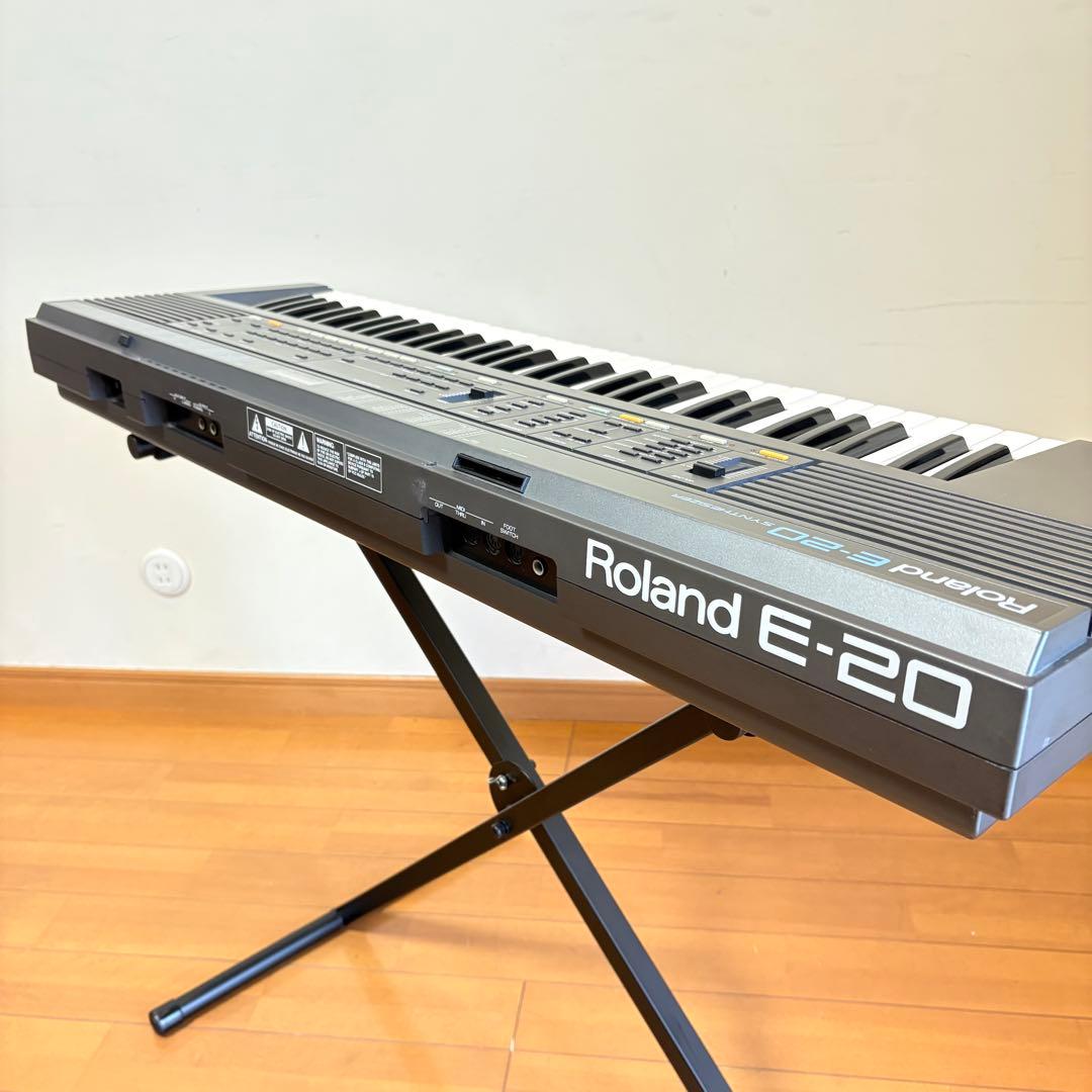 【美品・希少】ROLAND ローランド シンセサイザー E-20