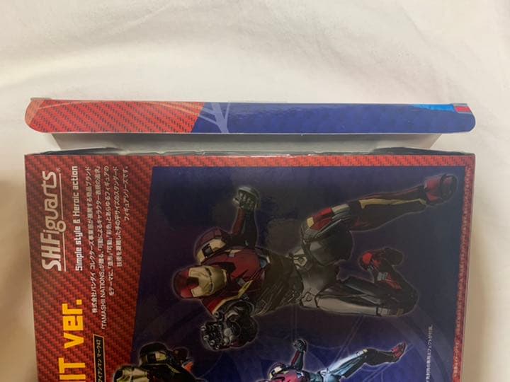 【美品】即発送！ フィギュアーツ　アイアンマンMk47&スパイダーマン