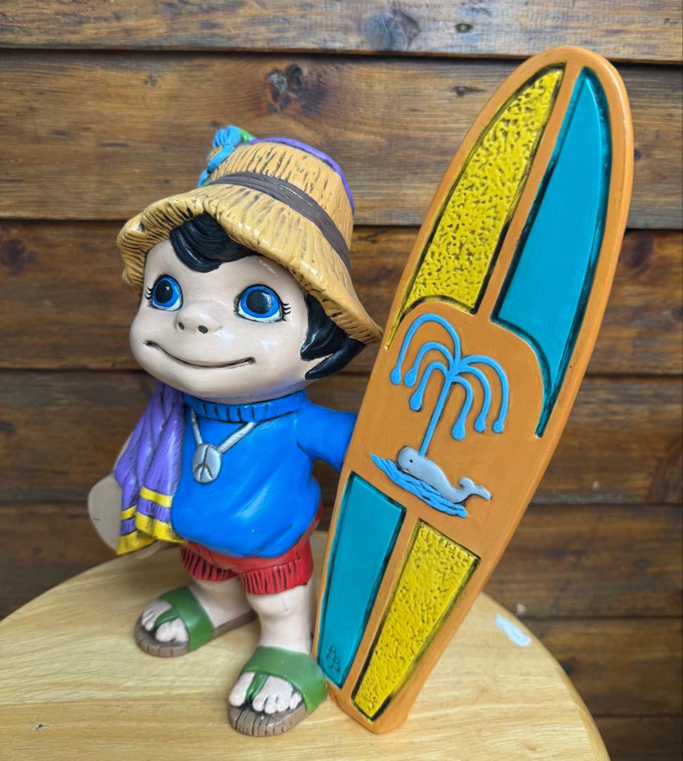 工芸品 VINTAGE 70's Surfer Boy