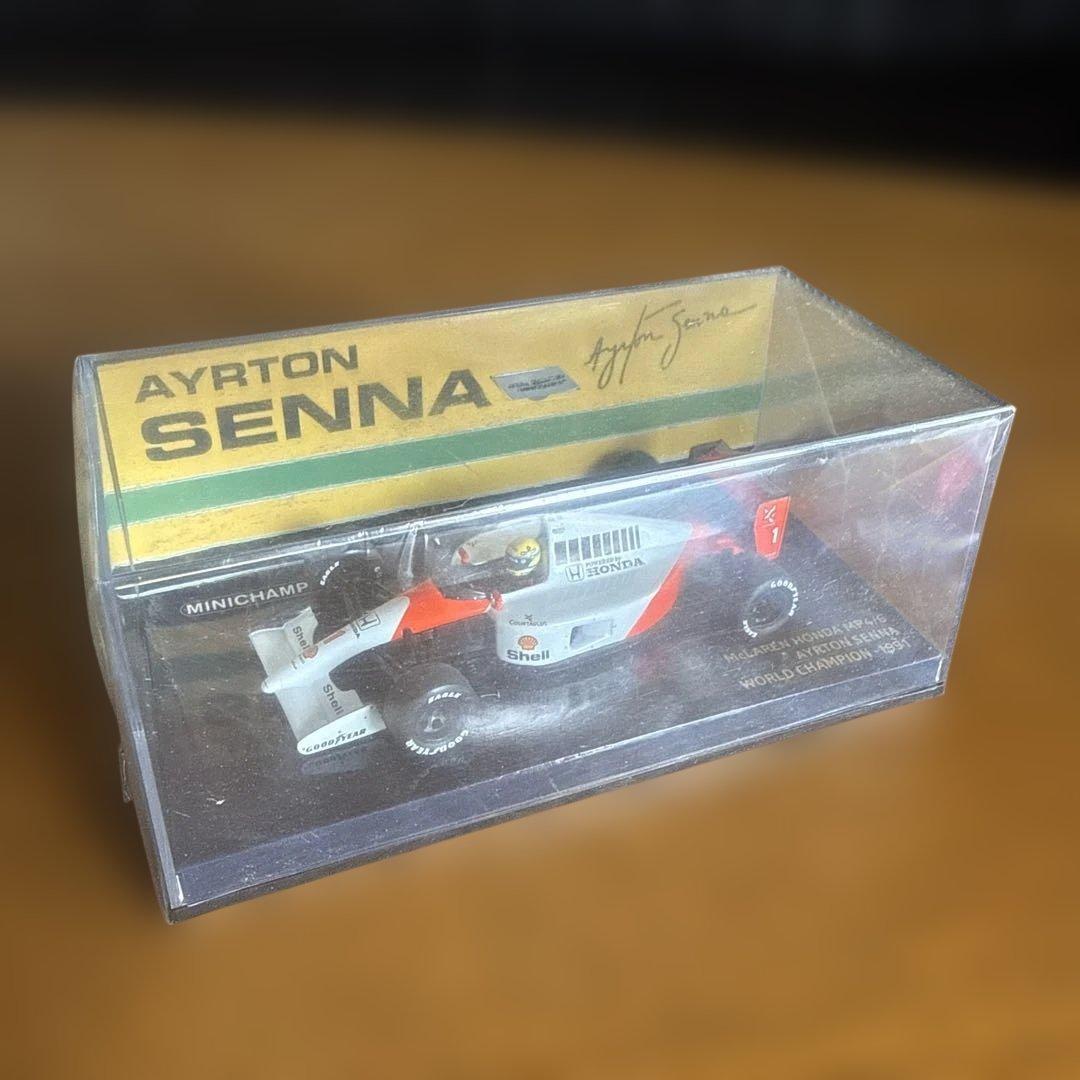 1/43 マクラーレン ホンダ MP4/6 #1 A.セナ 1991