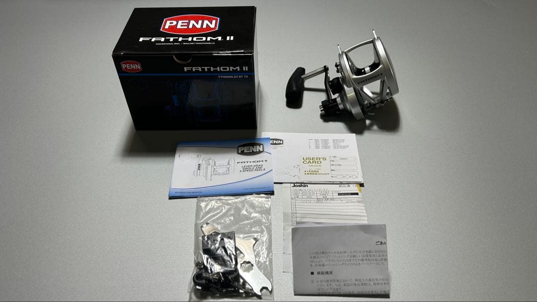 PENNファゾム2 2スピード 60NLD2 新品購入から4ヶ月！