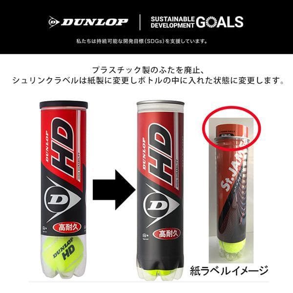 【新品】Dunlop　ダンロップ HD　1箱60球