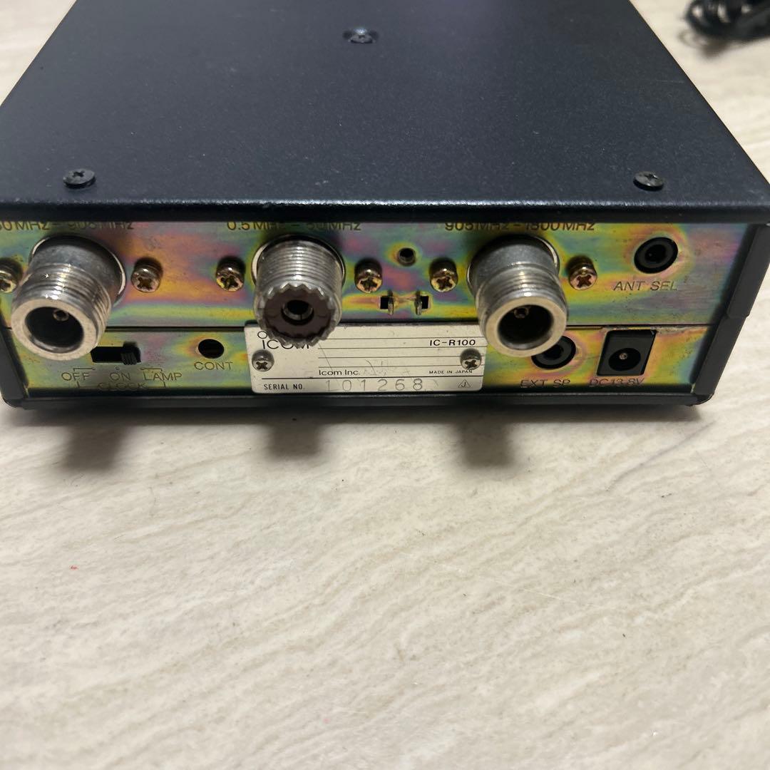 現状品！ICOM IC-R100 広帯域受信機