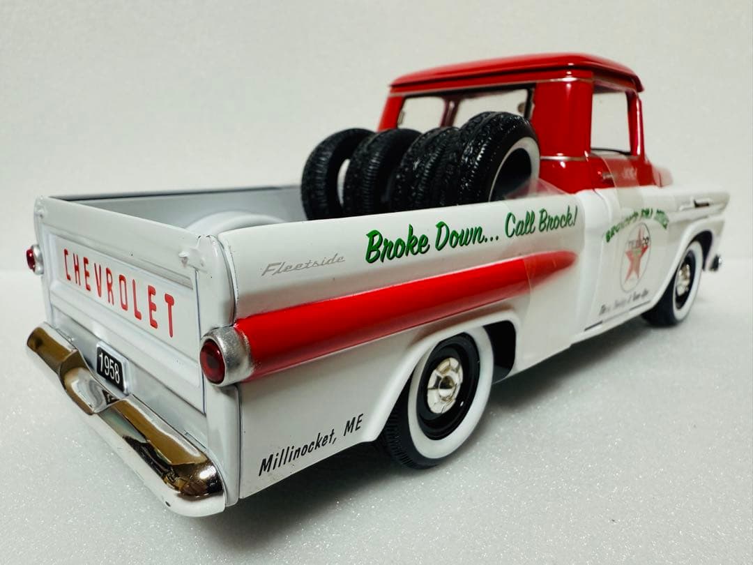 AW/'58 Chevyシボレー Apacheアパッチ 1/24 Texaco