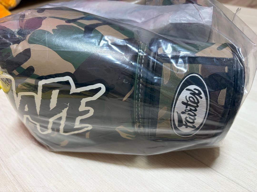 AAPE×Fairtex 迷彩 ボクシンググローブ 新品未開封