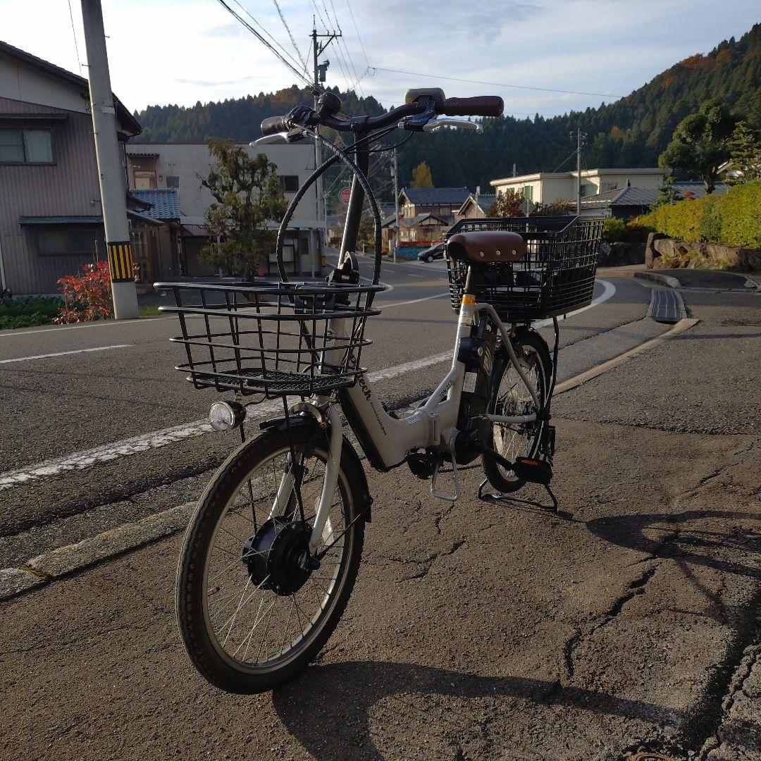 電動アシスト自転車 シティタイプ グレー