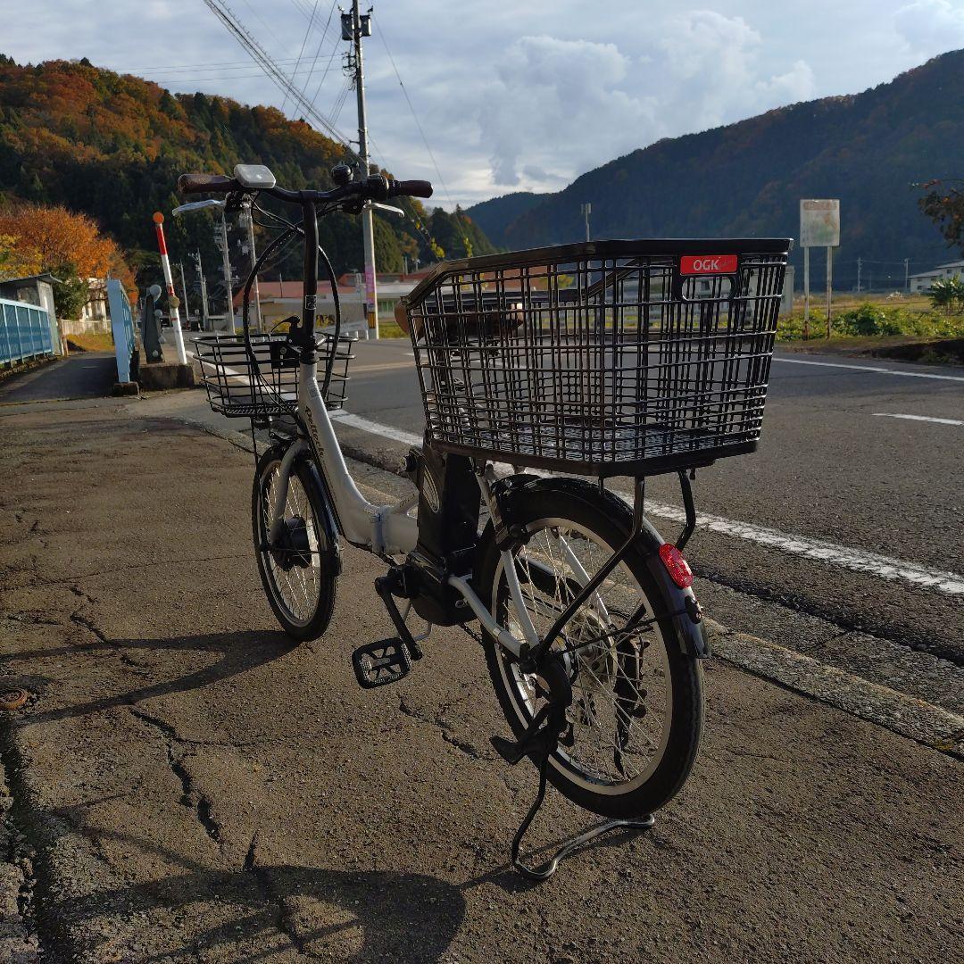 電動アシスト自転車 シティタイプ グレー