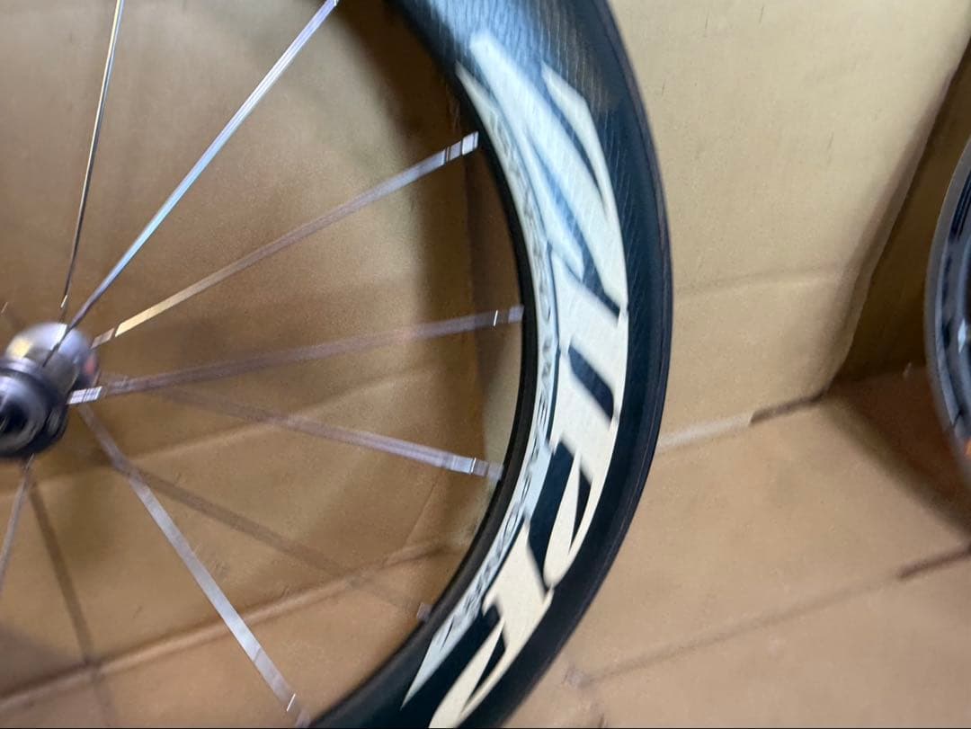 ZIPP808 カーボンホイール チューブラー フロントのみ