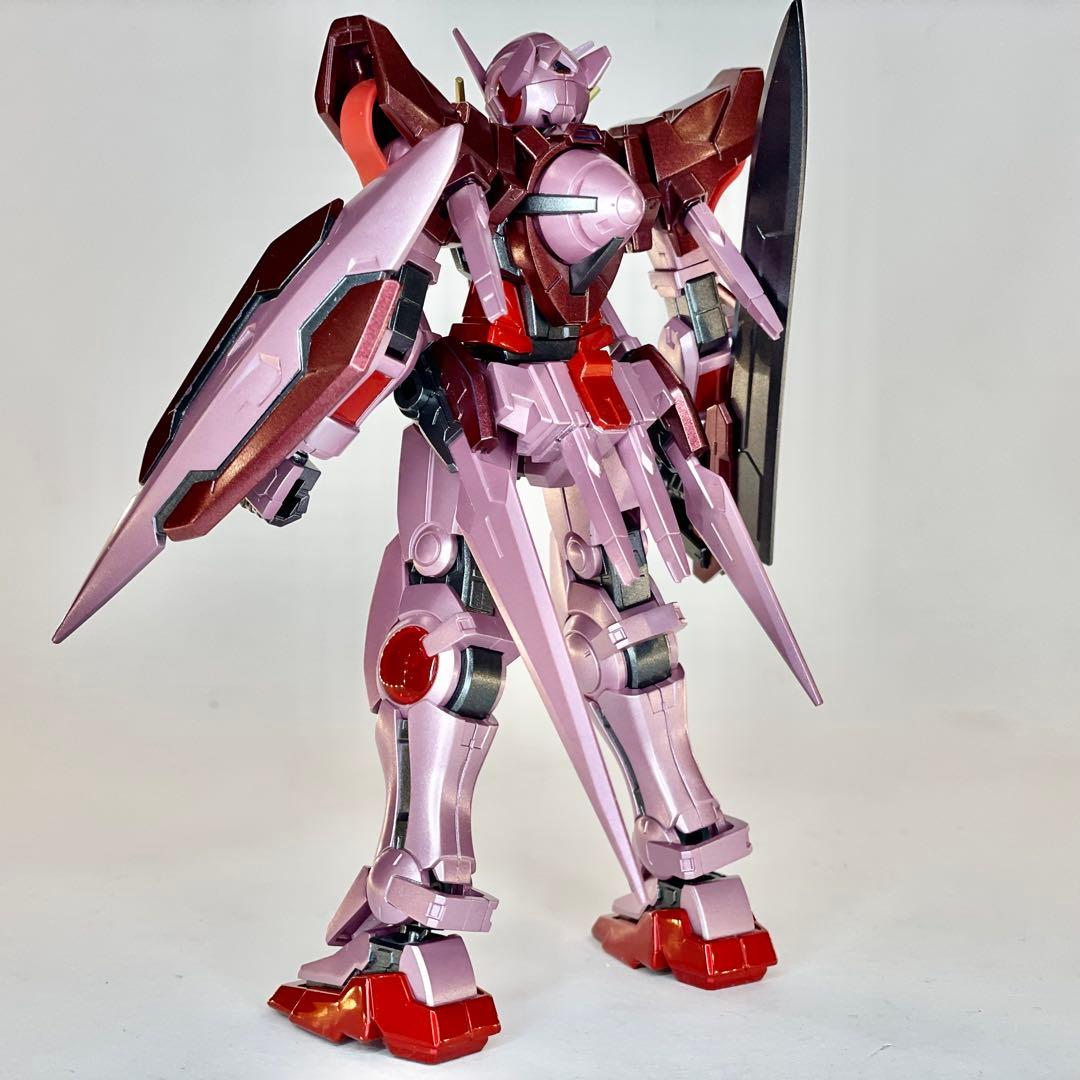 ガンプラ HG GNアームズTYPE-E エクシア トランザム 完成 塗装