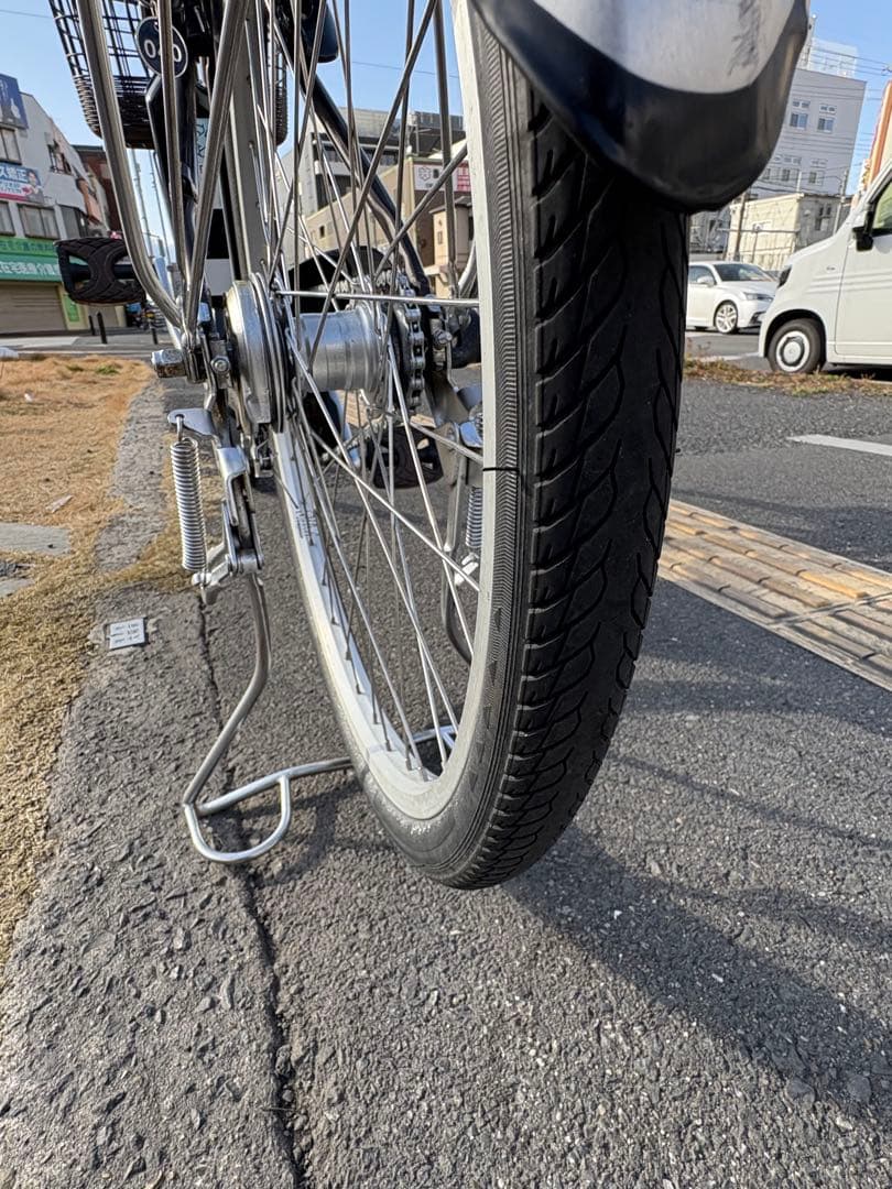 中古24インチYAMAHA電動アシスト自転車　8.7Ah 大阪　040番