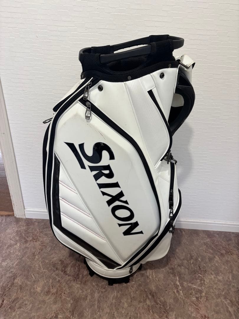 Srixon ゴルフキャディバッグ ホワイト