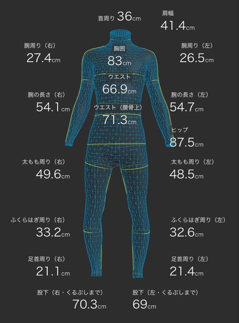 セミドライ ウェットスーツ エアフレイムレガシー 起毛 M