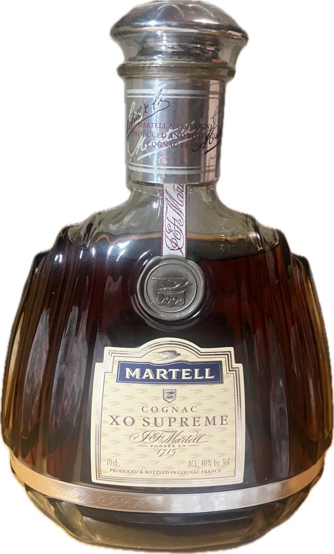 Martell XO Supreme & Otard Napoleon古酒2本
