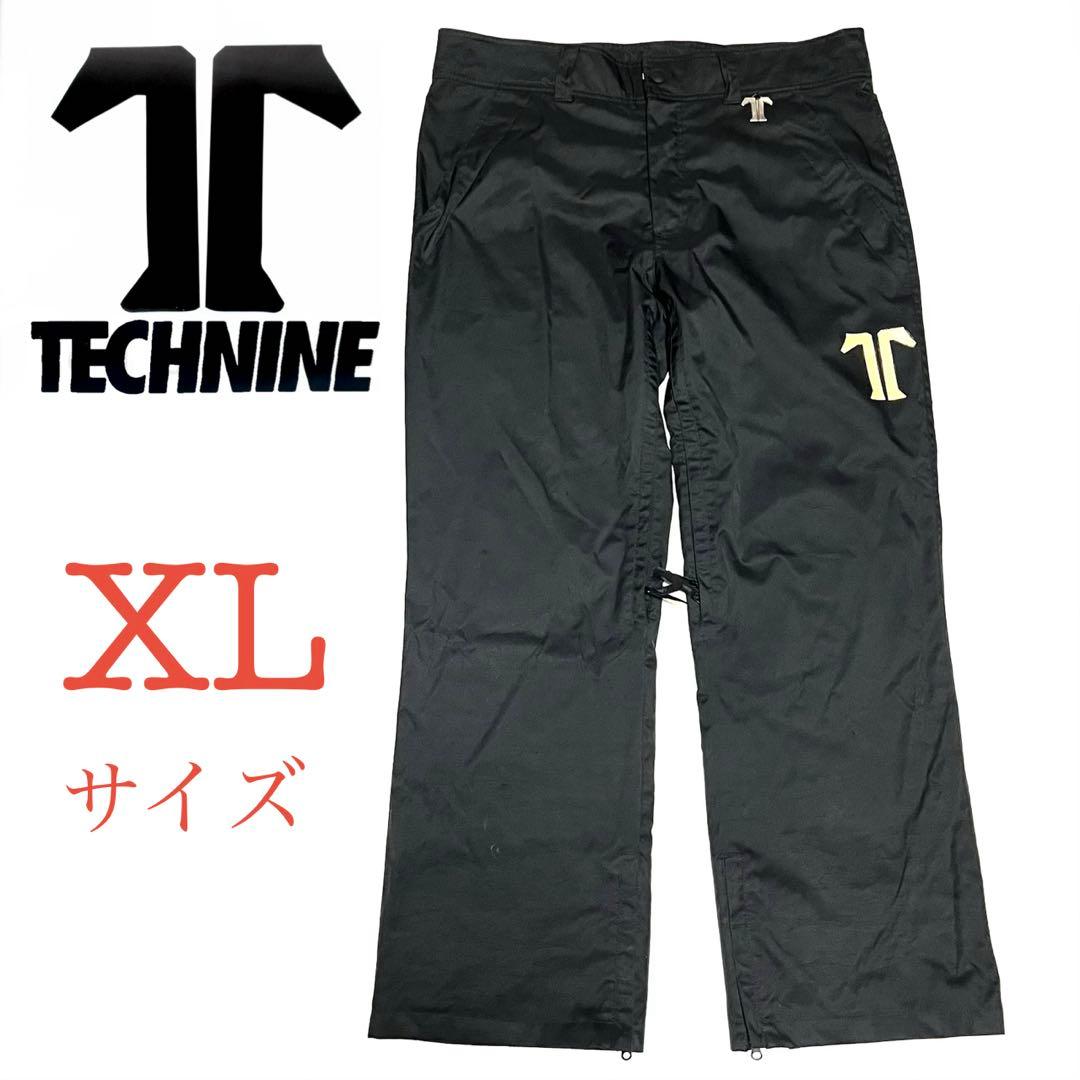 ■TECHNINE・テックナイン■スノーボードパンツ・XLサイズ・ブラック
