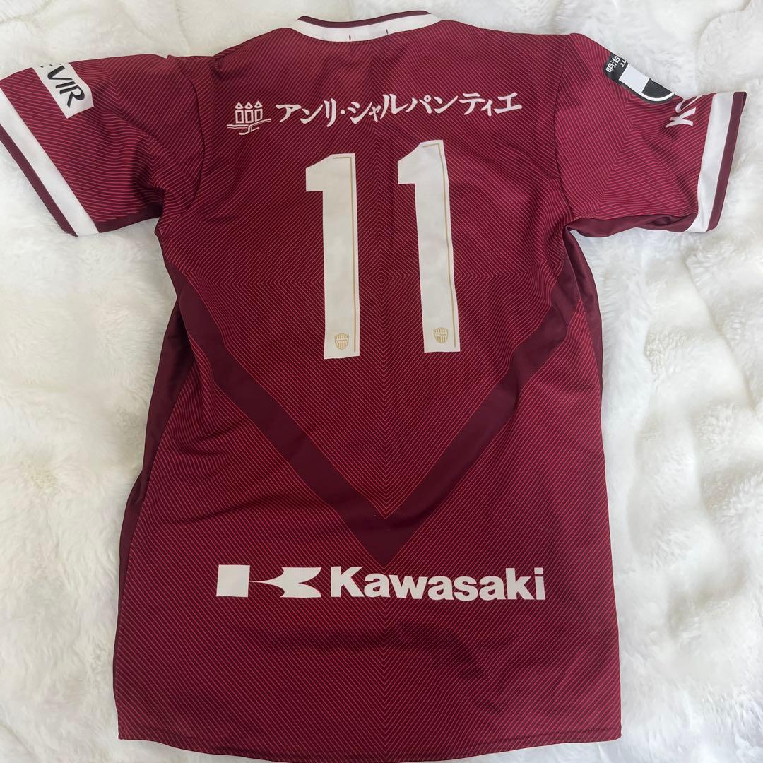 VISSEL神戸 サッカーシャツ ワインレッド XL 11番
