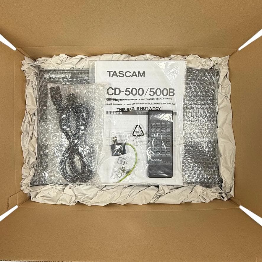 ◆優良美品◆TASCAM CDプレーヤー 業務用1U CD-500B