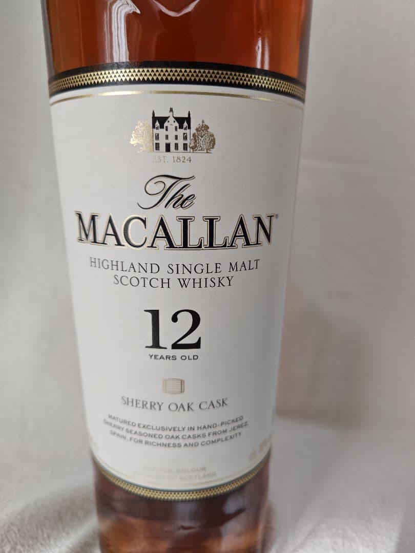 The Macallan 12年 シングルモルトウイスキー 700ml
