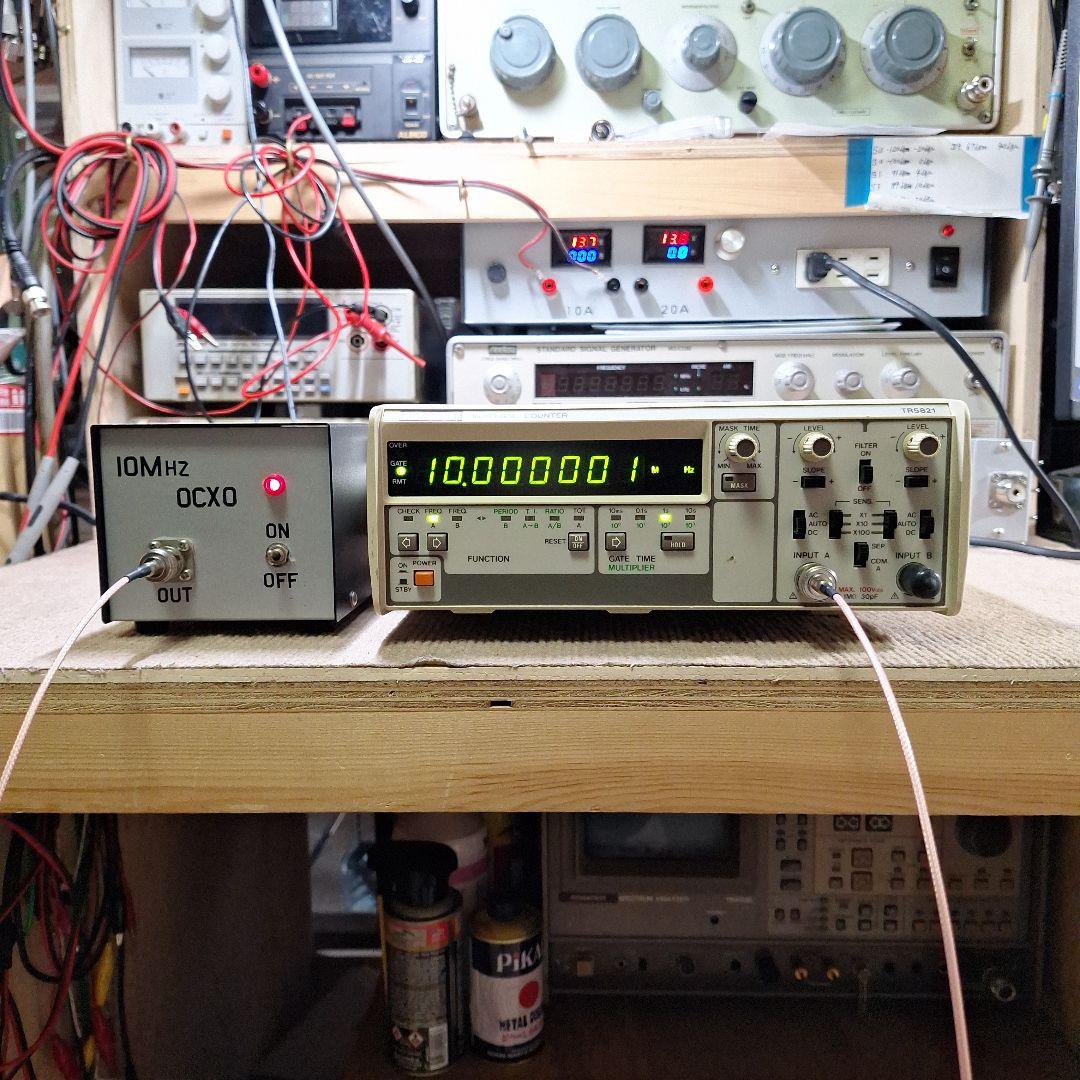 アドバンテスト　TR5821 周波数カウンター