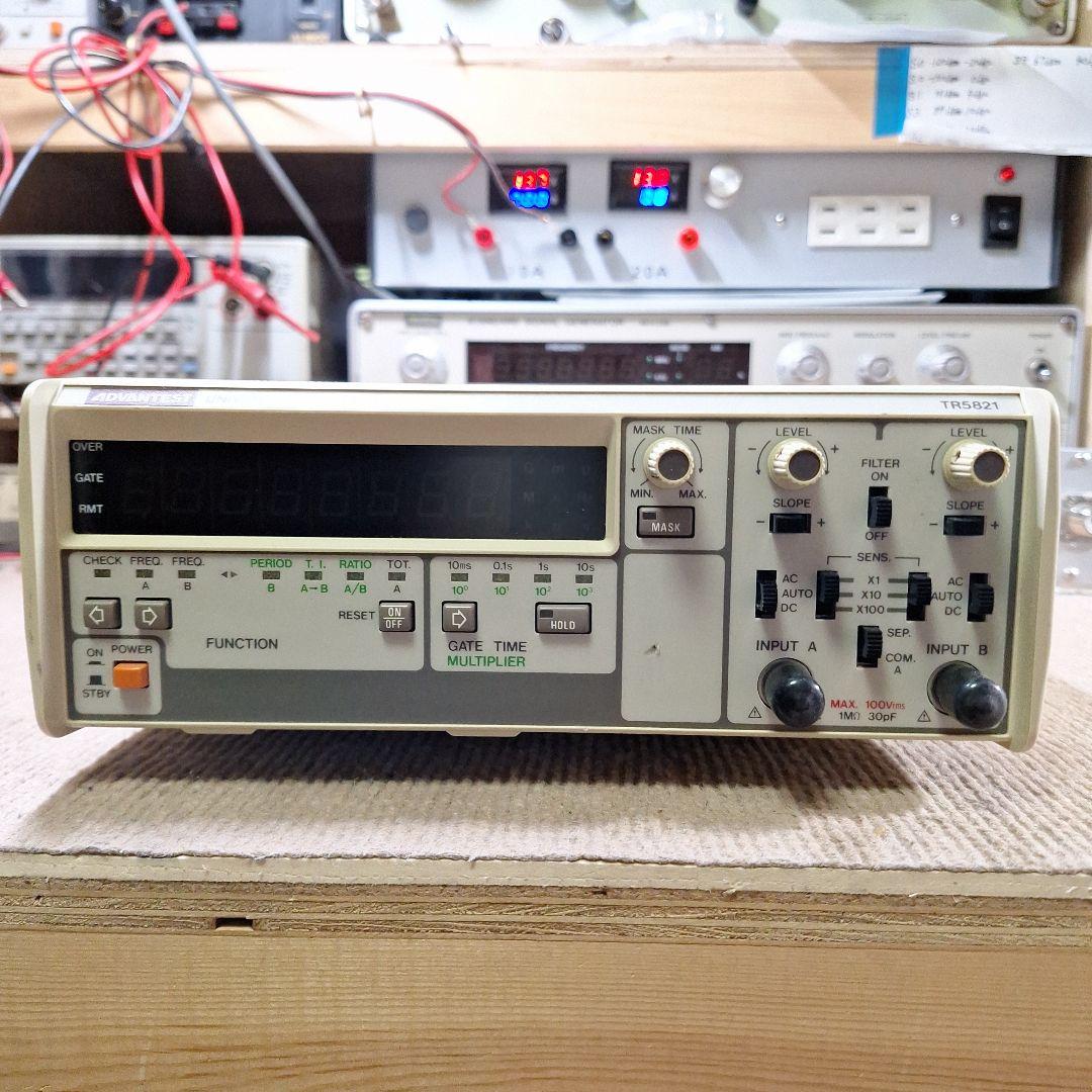 アドバンテスト　TR5821 周波数カウンター