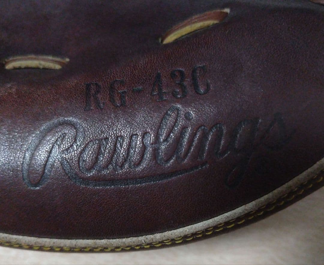 ま*と様 Rawlings一般硬式キャッチャーミット RG-43C +軟式ボール