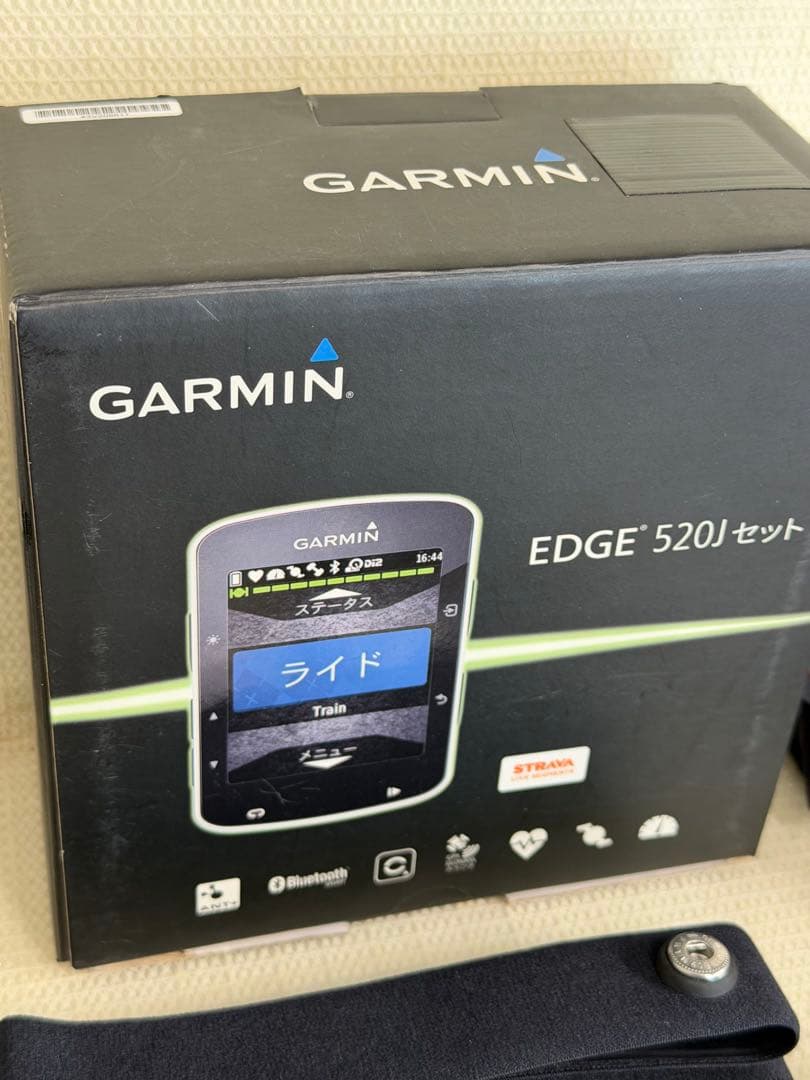 GARMIN EDGE 520J 心拍センサー・ジャイロスピードセンサー付き