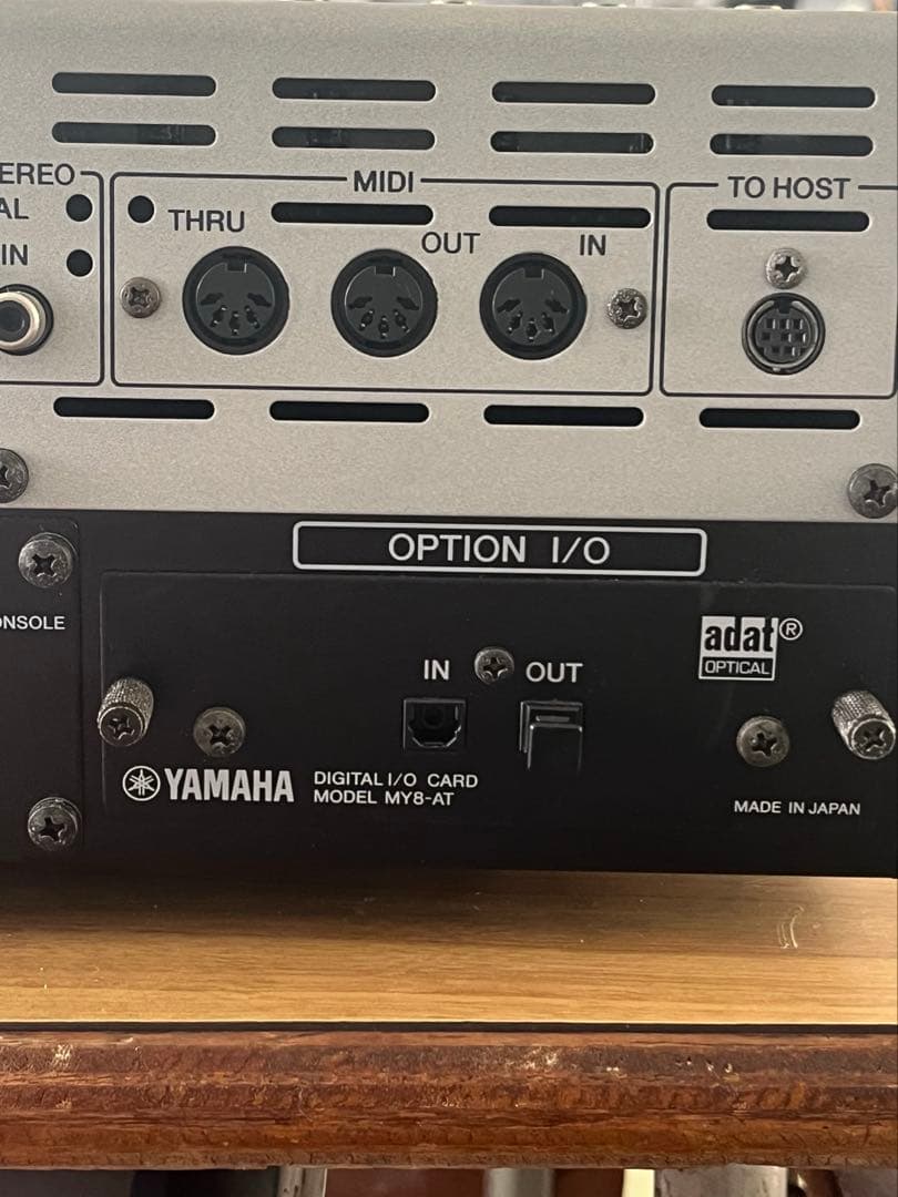 値下げ交渉ok YAMAHA O1V（MY8-AT付き）デジタルミキサー