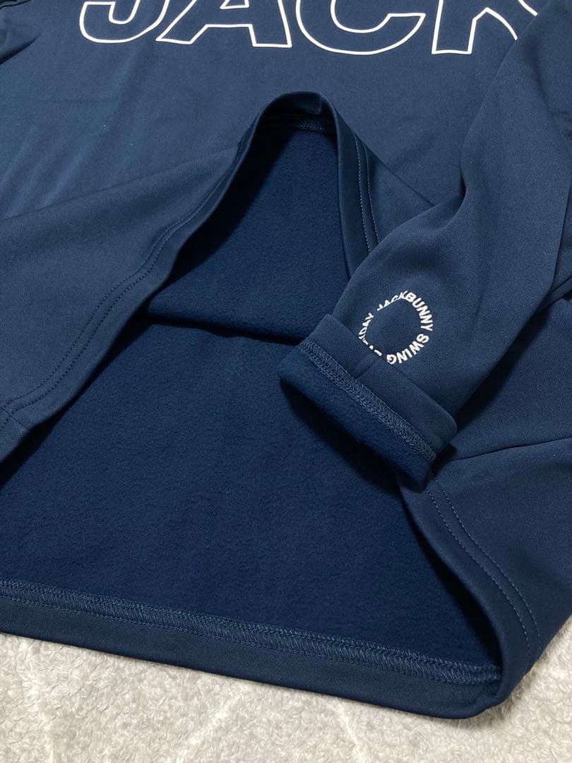 新品 パーリーゲイツ ジャックバニー KARUISHI カットソー(5)L/紺