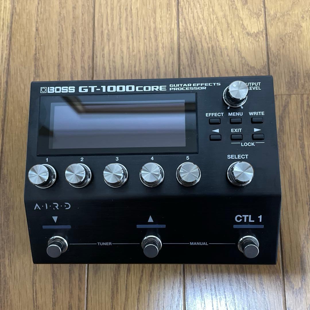 BOSS GT-1000CORE と BOSS FS-6 セット