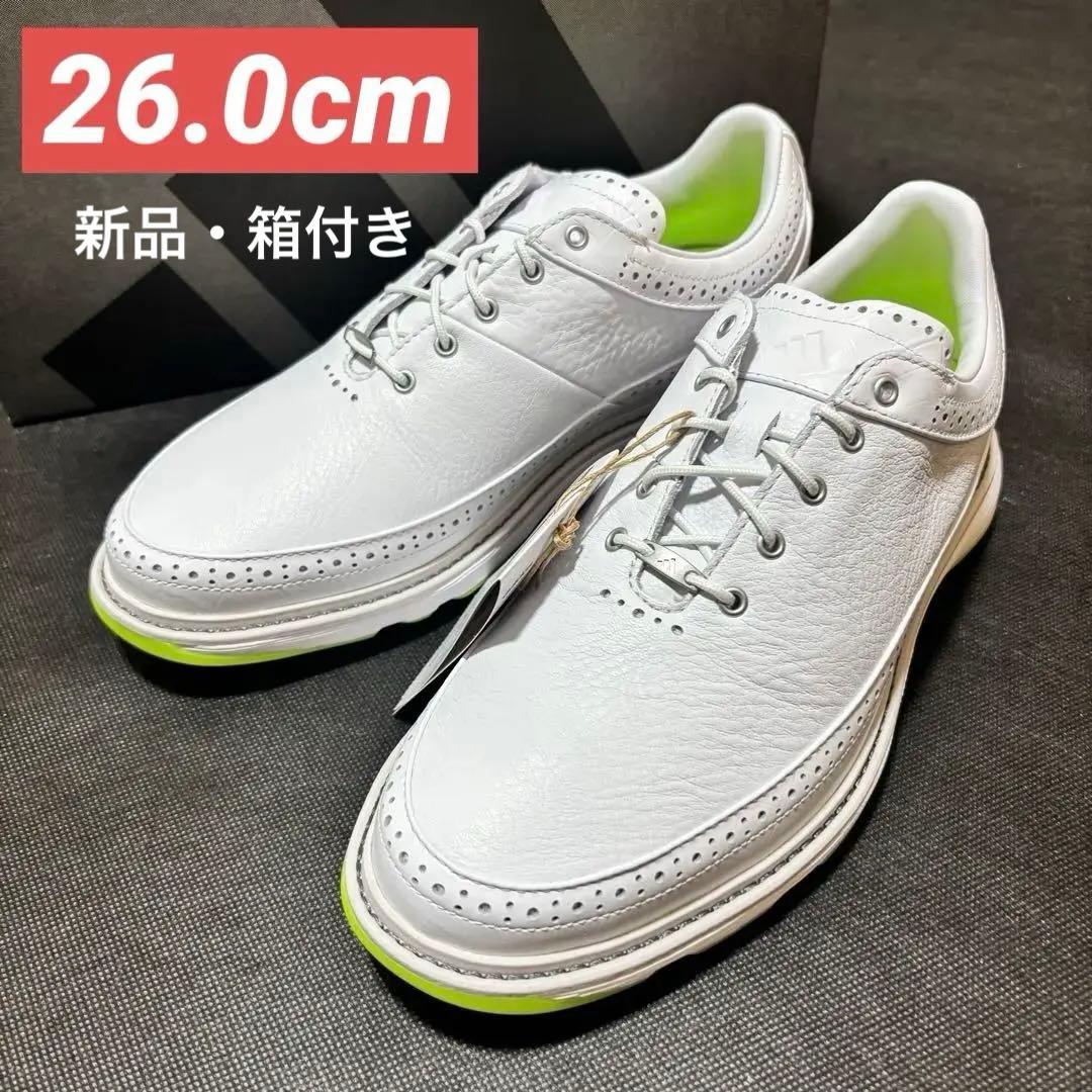 26cm adidas Golf MC80 ゴルフシューズ ID4748 白