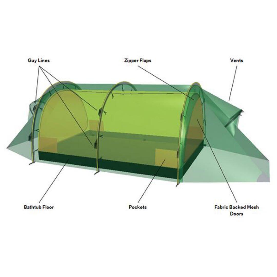 【週末限定値下げ】ヒルバーグ ケロン3 純正フットプリント＆納品書付属