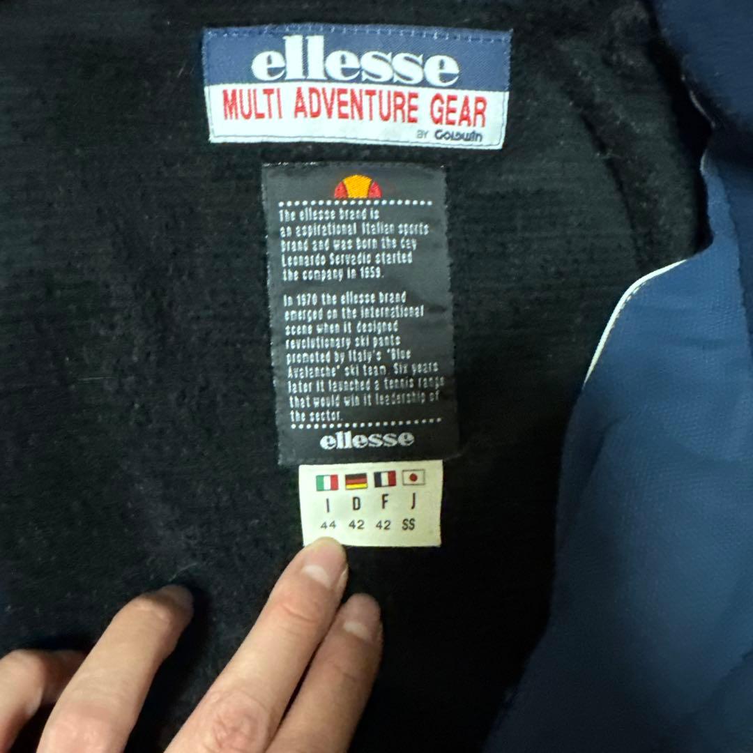 ellesse スキーウェア ジャケットとパンツセット