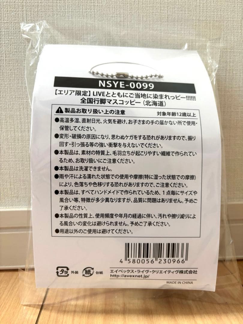 【レア★銀テ付き】Nissy 北海道限定 マスコッピー Re:10th