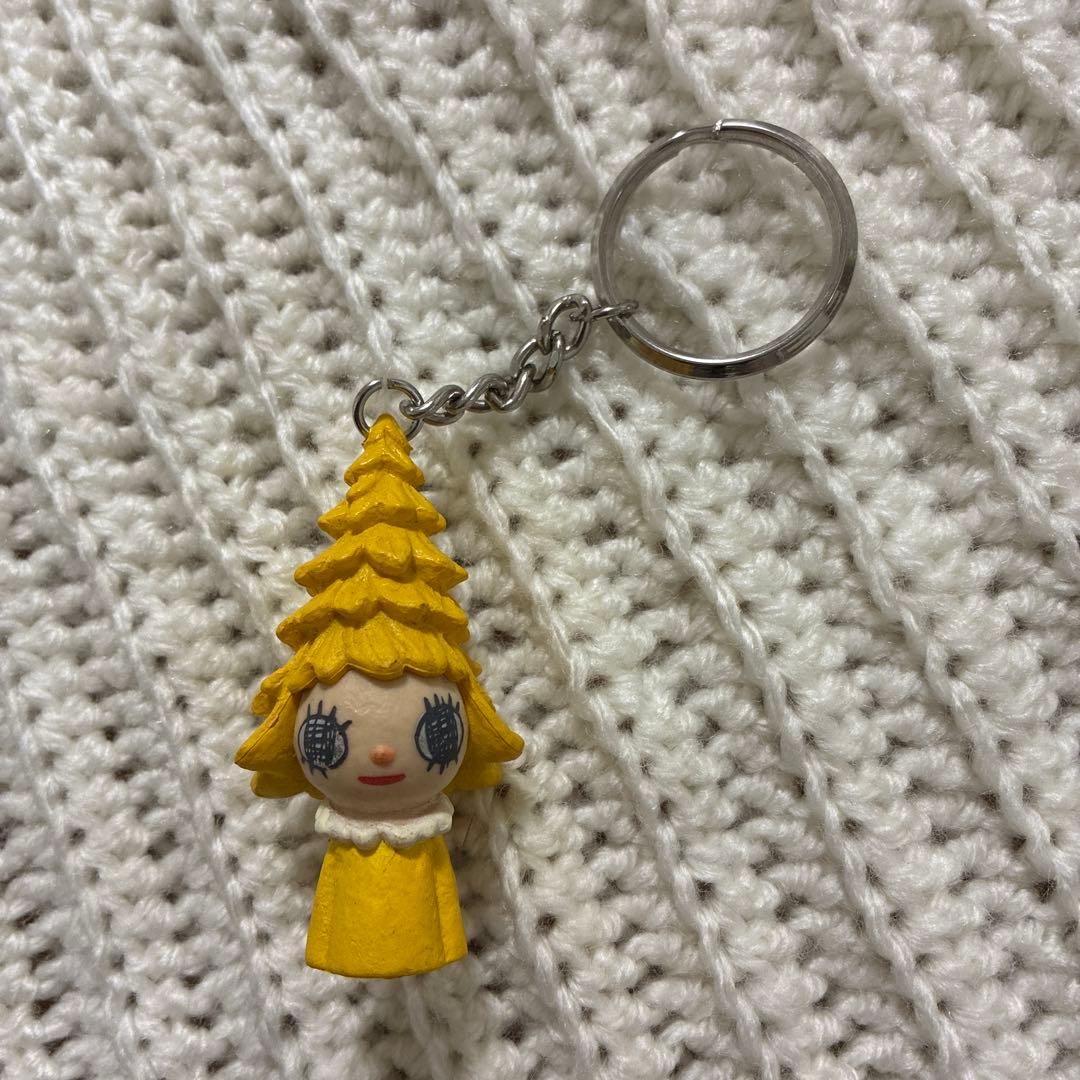 奈良美智　森ガール　キーホルダー　keyring