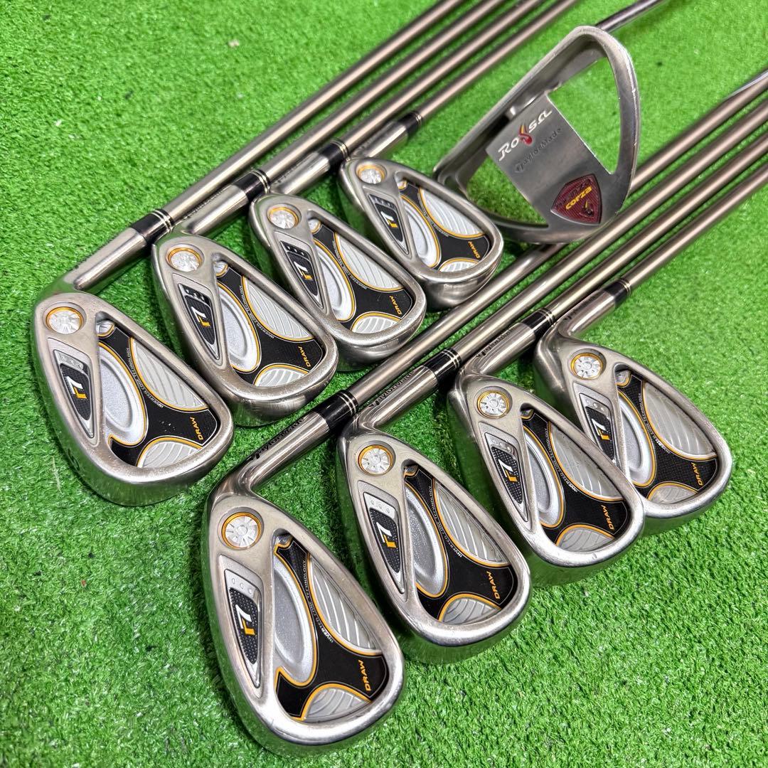 ゴルフセット　豪華　テーラーメイド　r7 ラウンド仕様　フルセット　すぐ使える