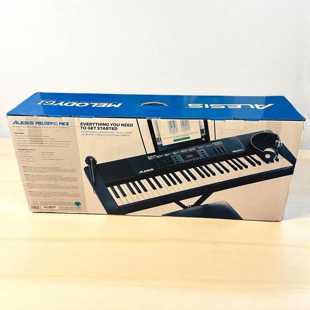 ✨新品未使用✨ALESIS MELODY61 MKII 61鍵盤 電子ピアノ