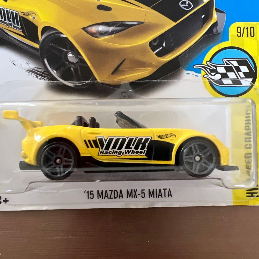 ミニカー '15 MAZDA MX-5 MIATA Hot Wheels