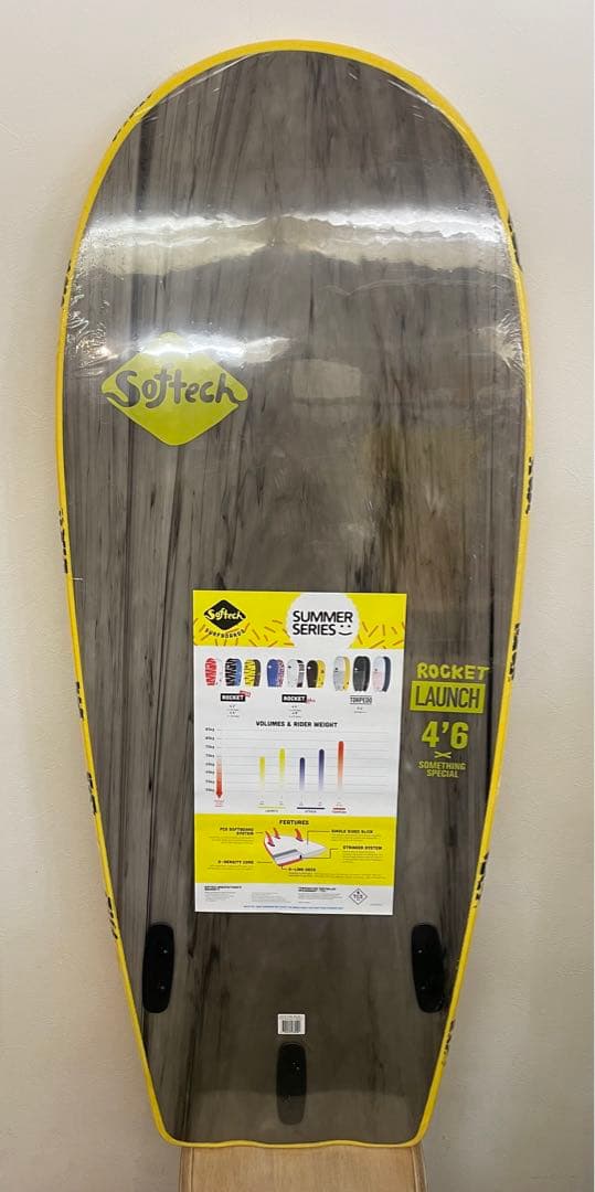 softechソフトボード　ROKET LAUNCH 4'6\"