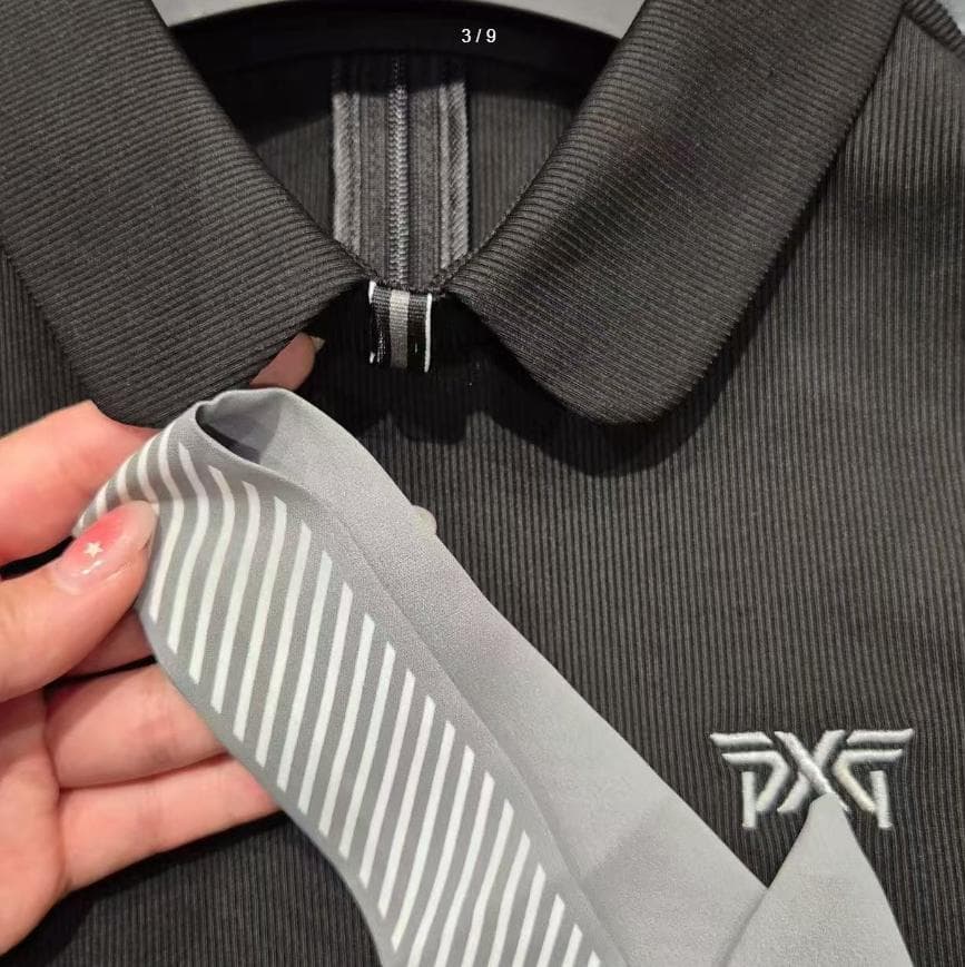 PXG ゴルフ レディース 長袖 トップス バタフライカラー 秋冬新作
