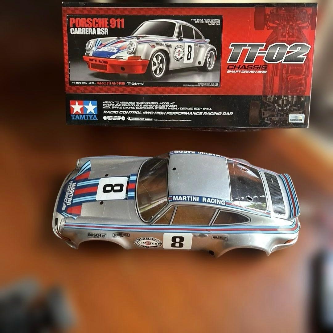 ロ*ー様 ポルシェ911 カレラRSR 組み立て完成品 フルセット　ライトチュー