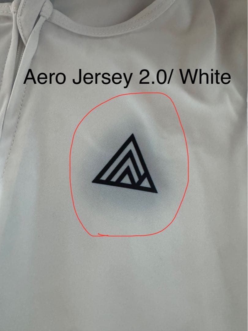 【新品未使用(プリントにじみあり)】 Rule 28 aero jersey M