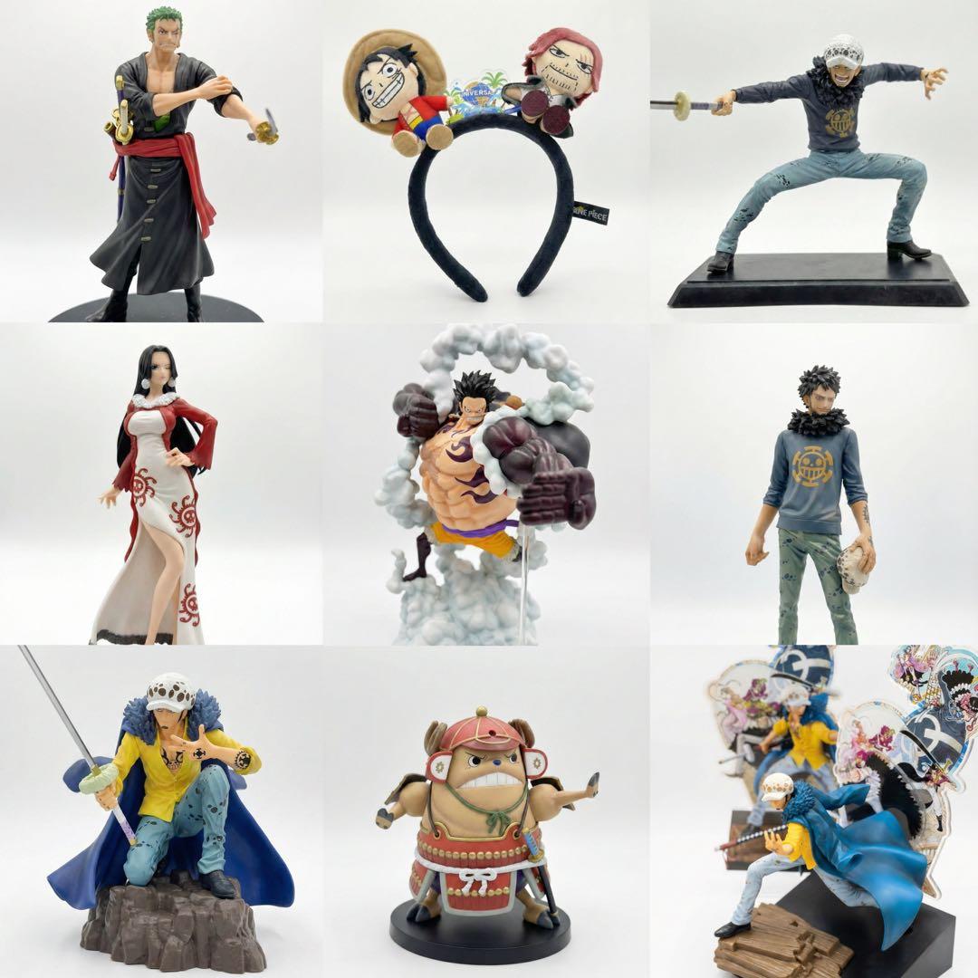 【豪華9点】ワンピースフィギュアまとめ売り ロー4体 ルフィ ゾロ USJ限定