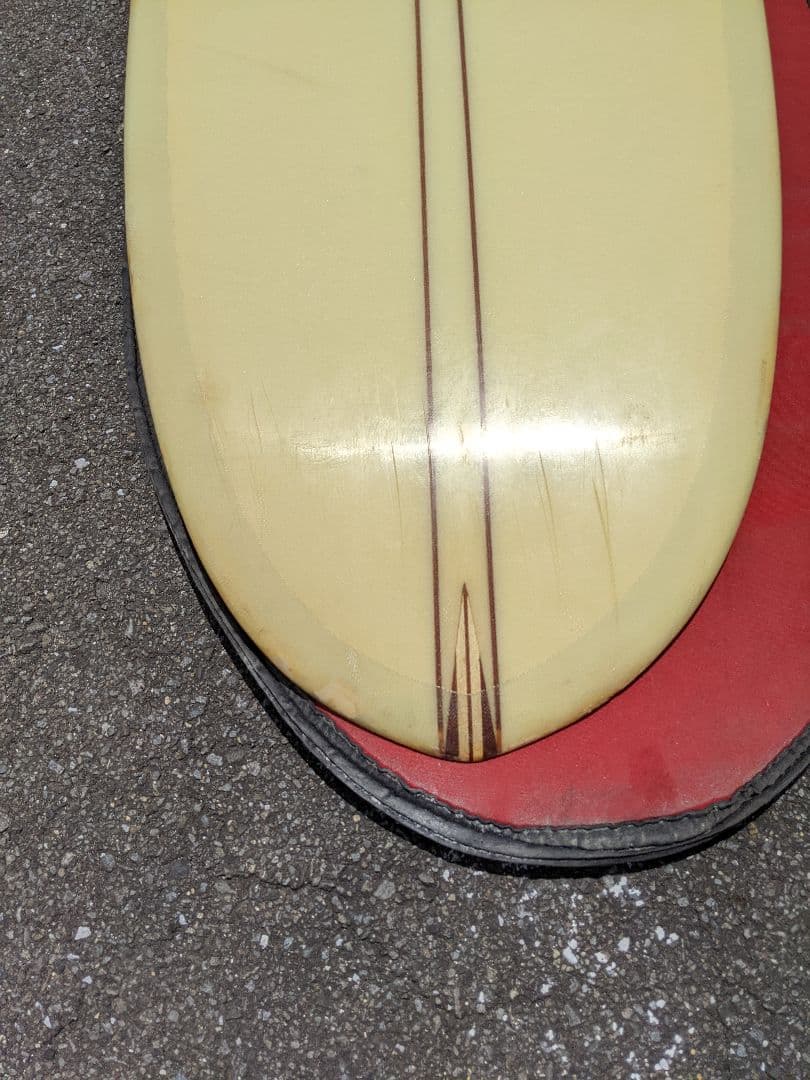 “ALE”LONG BOARD“9−10“/SINGLE-FIN VINTAGE