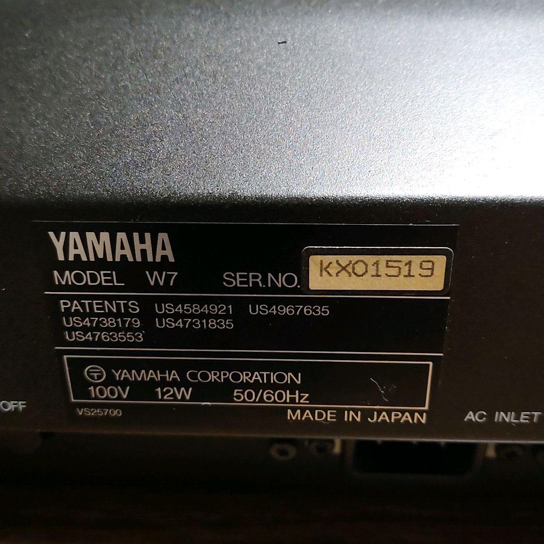 YAMAHA MUSIC SYNTHESIZER W7 シンセサイザー