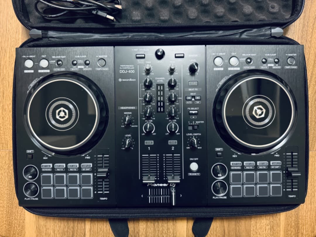 【美品】Pioneer DJ DDJ-400 / JSRANISケース付き